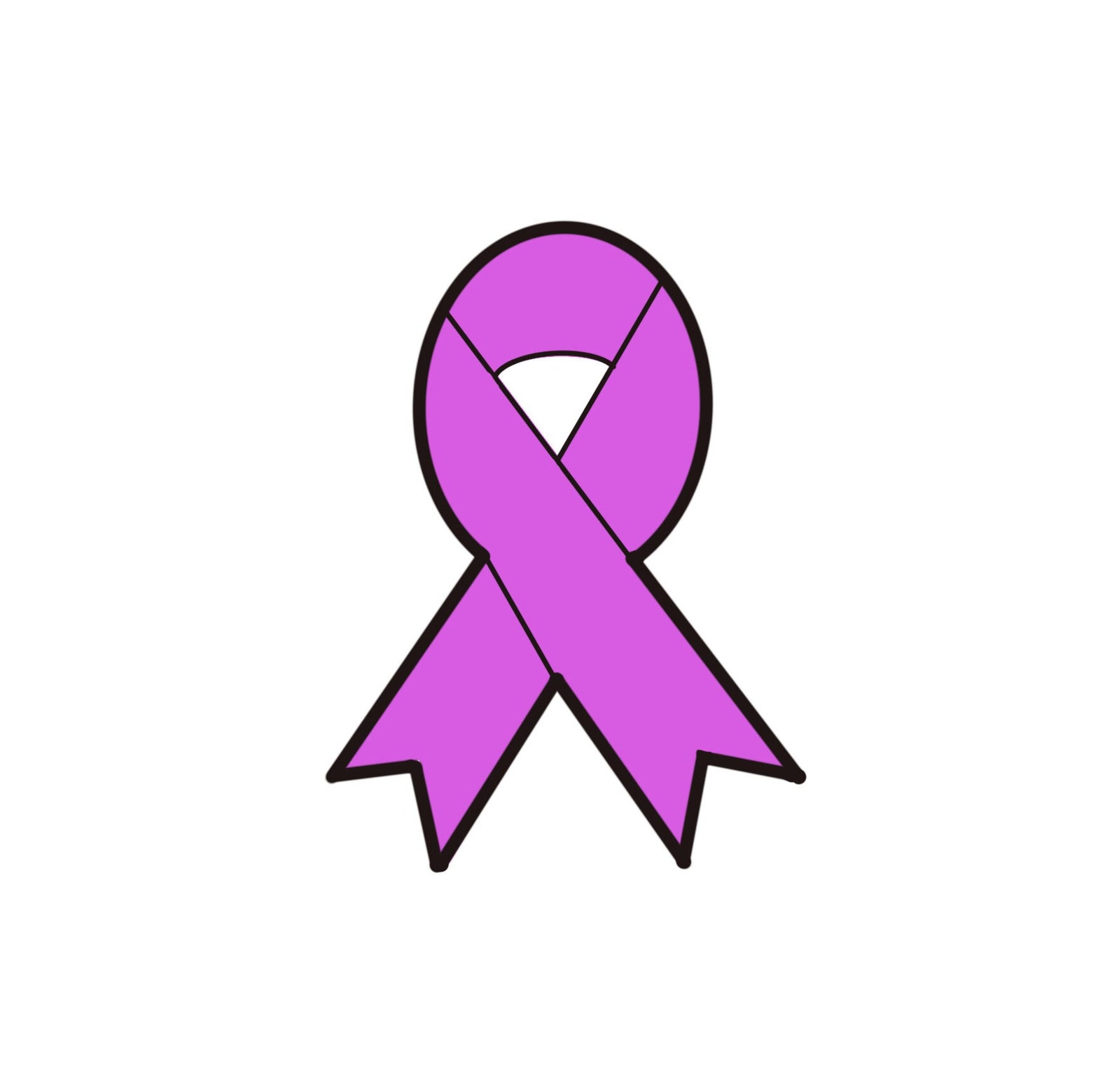 Awareness Ribbon Cookie Cutter - Etsy