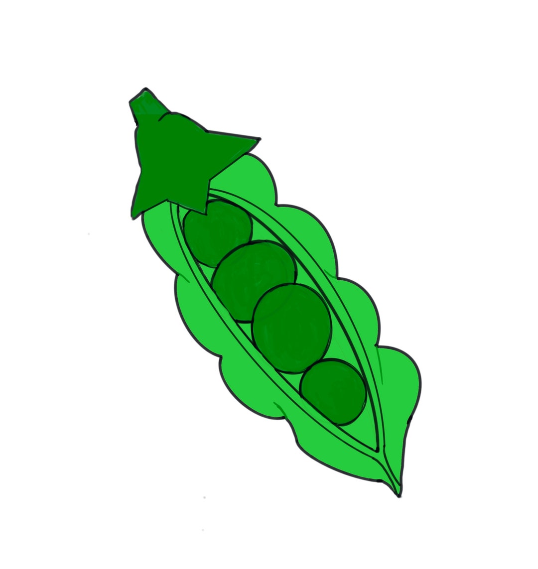 Pea Pod Cookie Cutter - Etsy