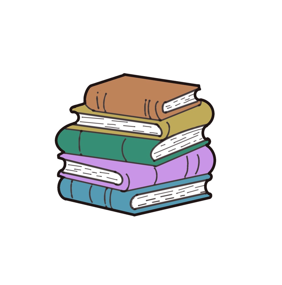 Stack of Books Cookie Cutter - Etsy