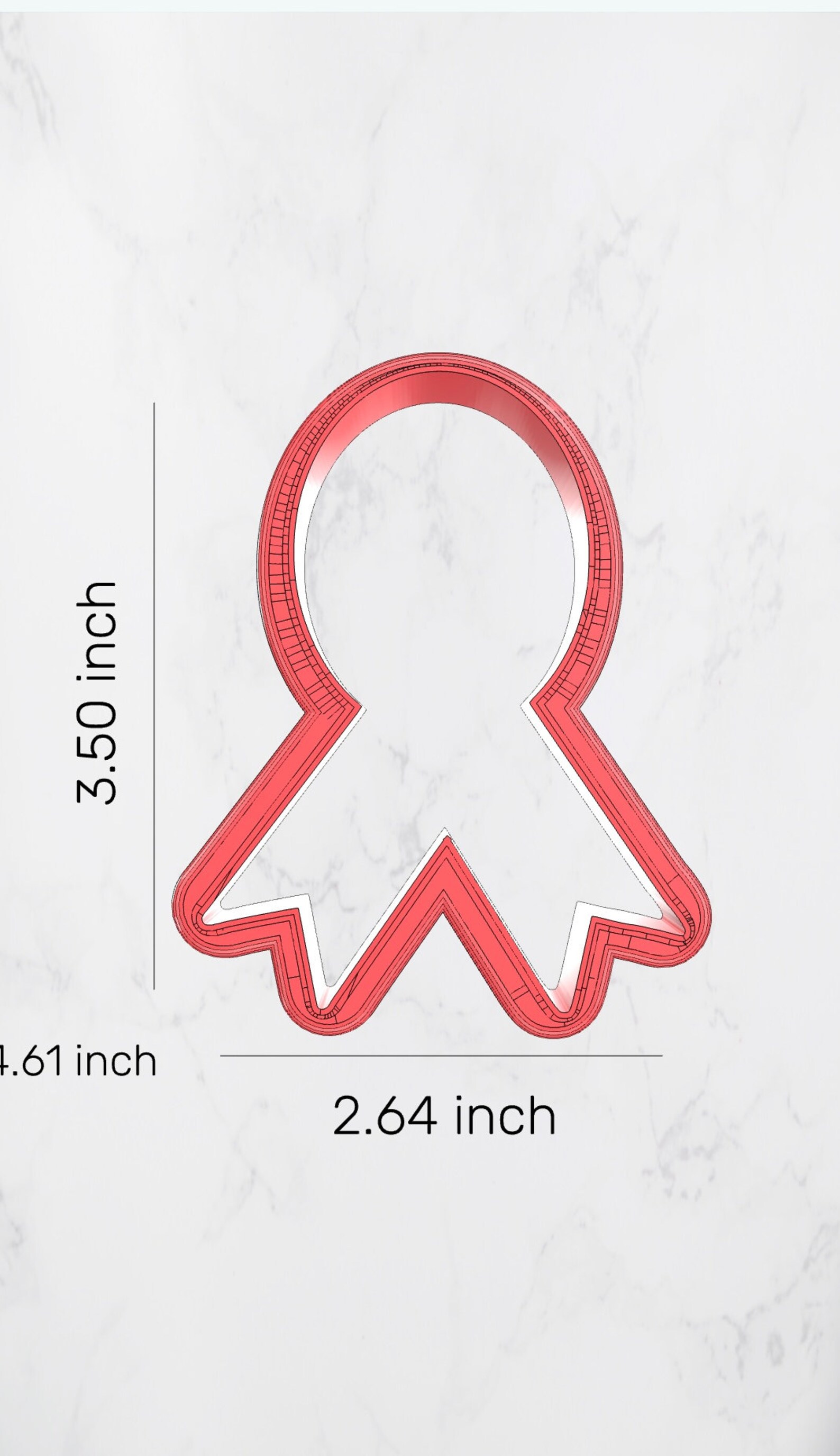 Awareness Ribbon Cookie Cutter - Etsy