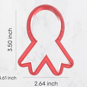 Awareness Ribbon Cookie Cutter - Etsy