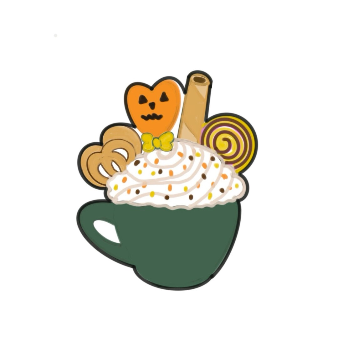 Hot Chocolate Mug With Sweets Cookie Cutter - Etsy