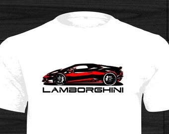 Lamborghini shirt | Etsy