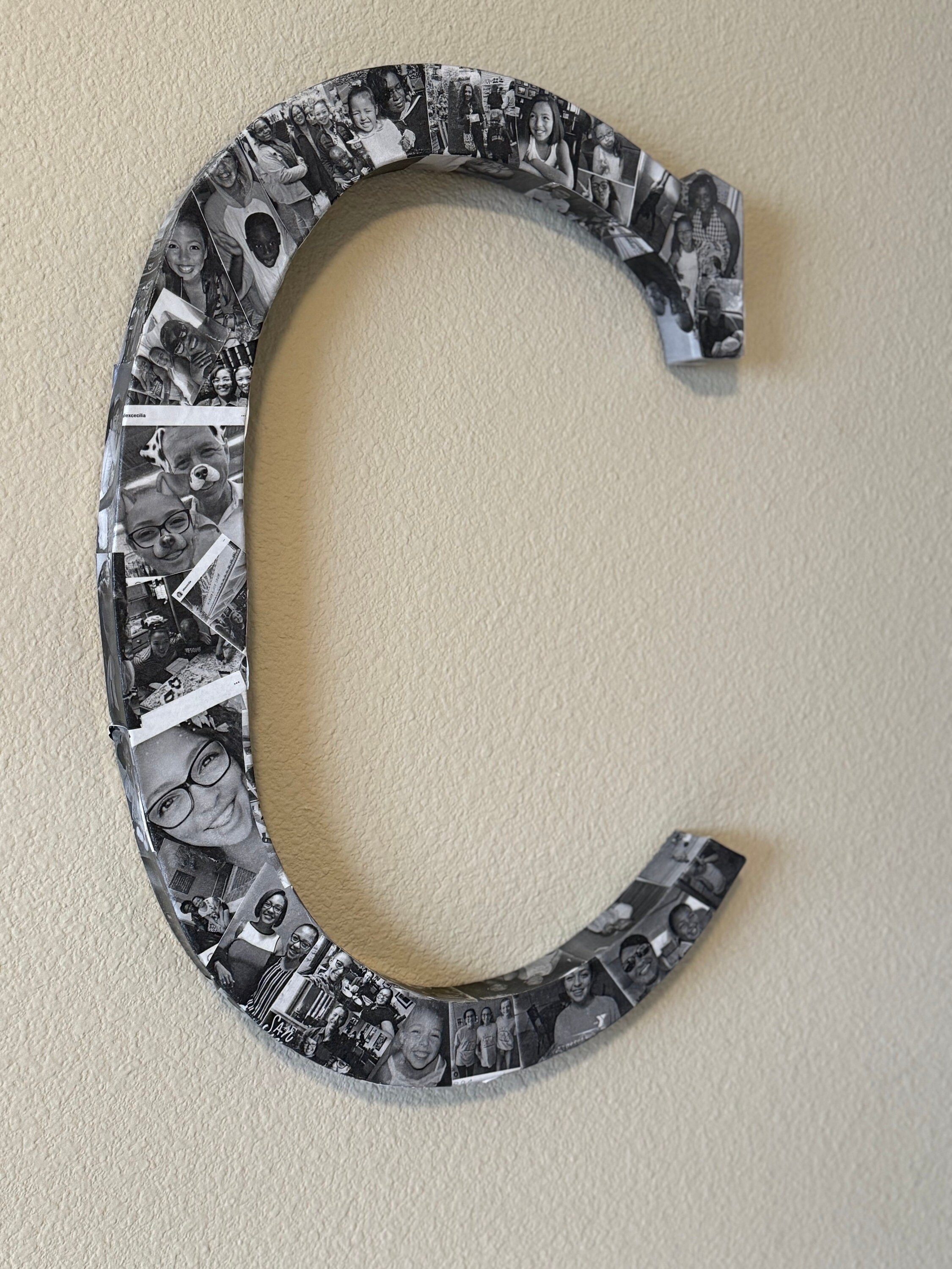 Personalized Photo Letter Collage - Custom Letter, Number, Name or Word ...