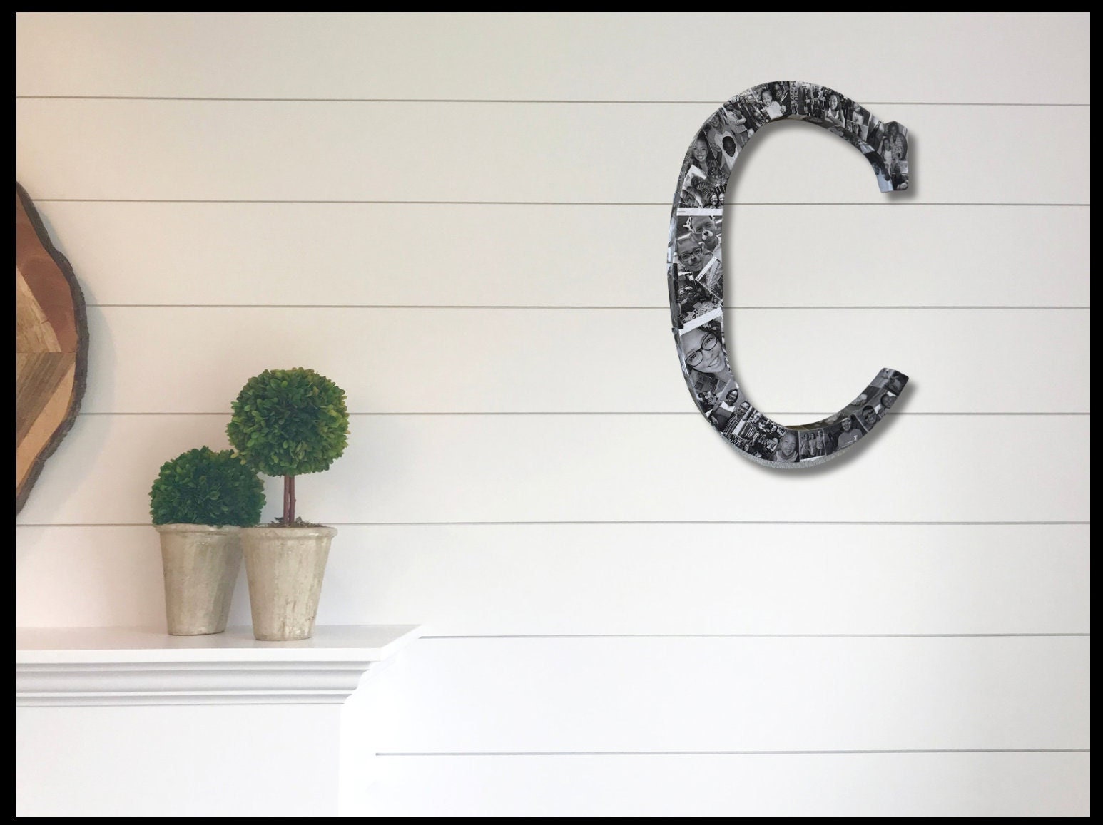 Personalized Photo Letter Collage - Custom Letter, Number, Name or Word ...