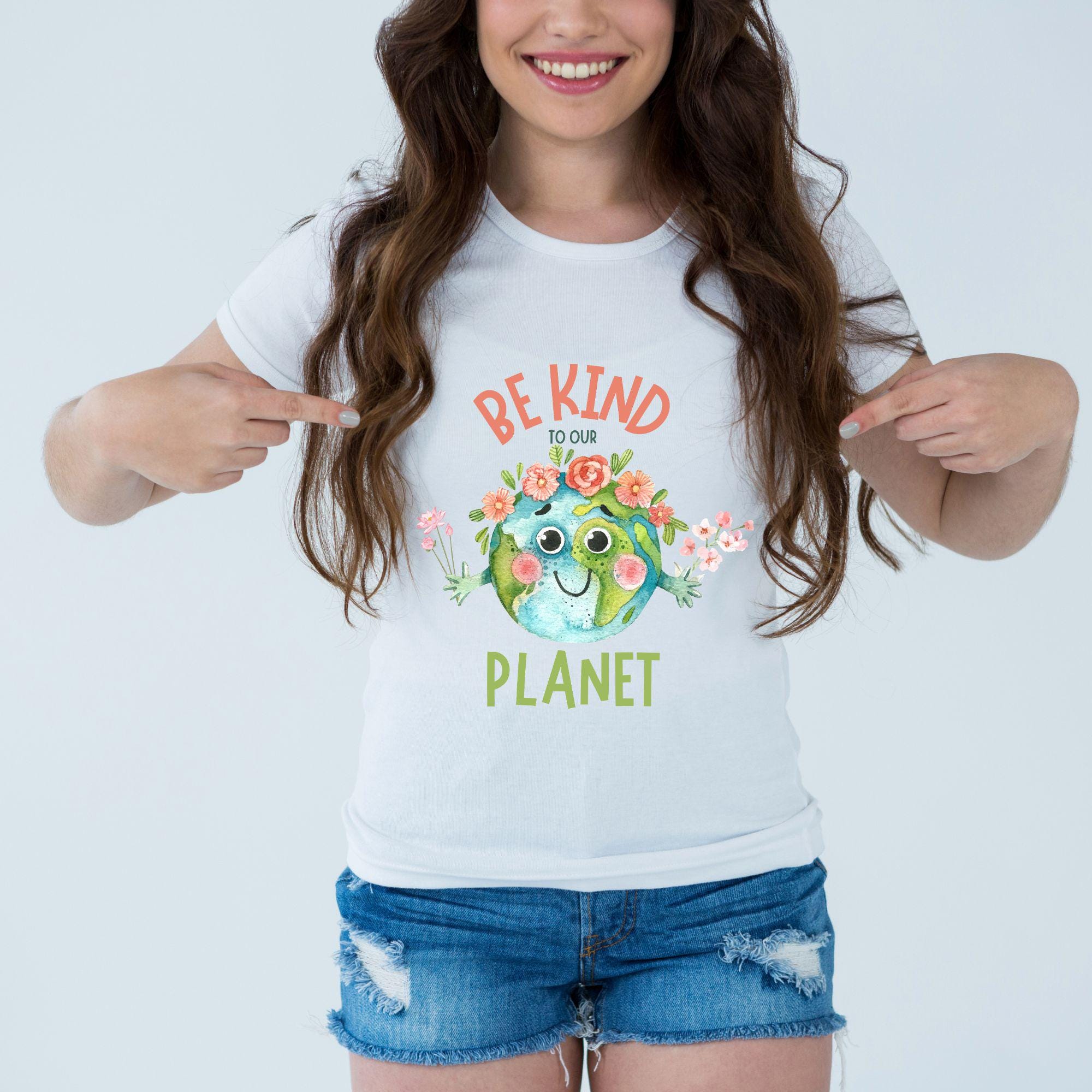 Be Kind to Our Planet Earth Day PNG | Eco-friendly Digital Download - Etsy