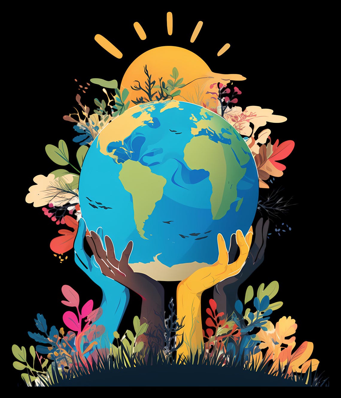 The Earth is What We Have in Common - Earth Day PNG | Digital Download ...