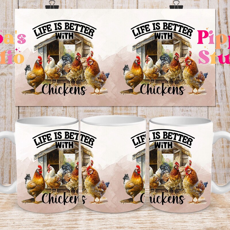 Chicken Mug - Etsy