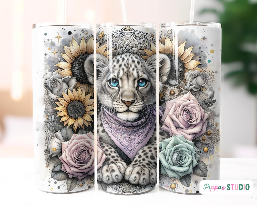 Lion Cub Floral Design, Lion PNG, Lion Flowers Design, Coquette ...