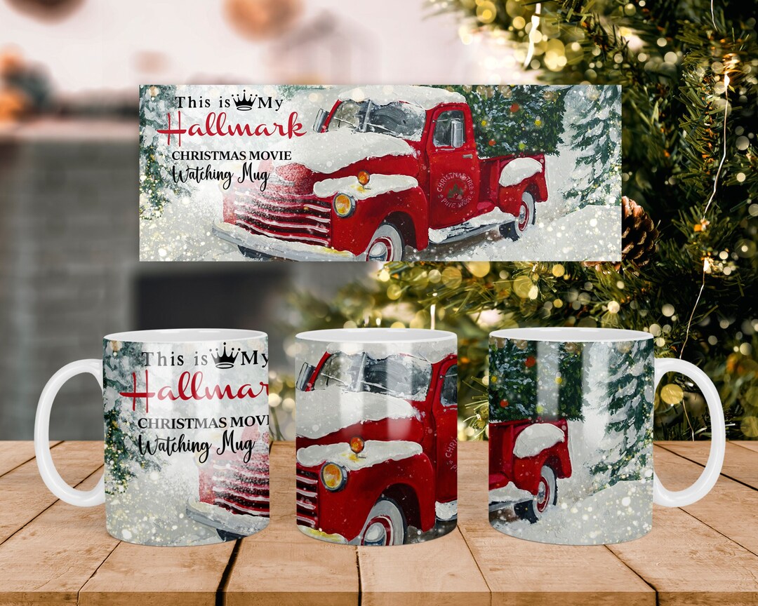 Hallmark Christmas Movie Mug Sublimation Template (digital Download) - Etsy
