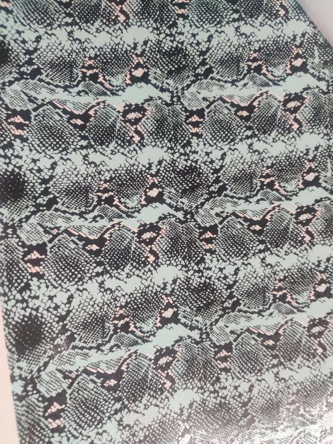 Ceramic or Glass Waterslide Decal - Snakeskin. Reptile Shedding Scales ...