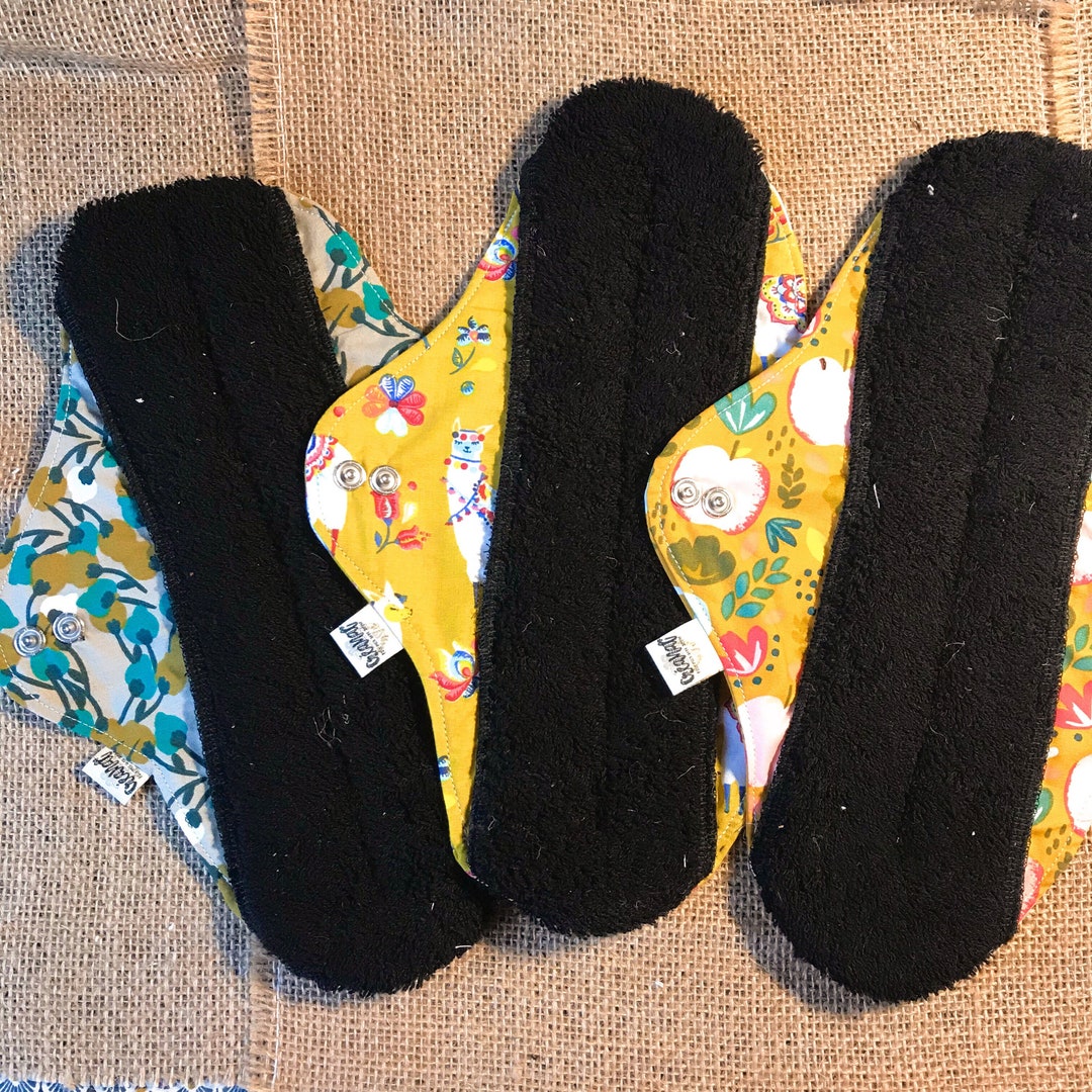 NIGHT Washable Sanitary Napkins - Etsy