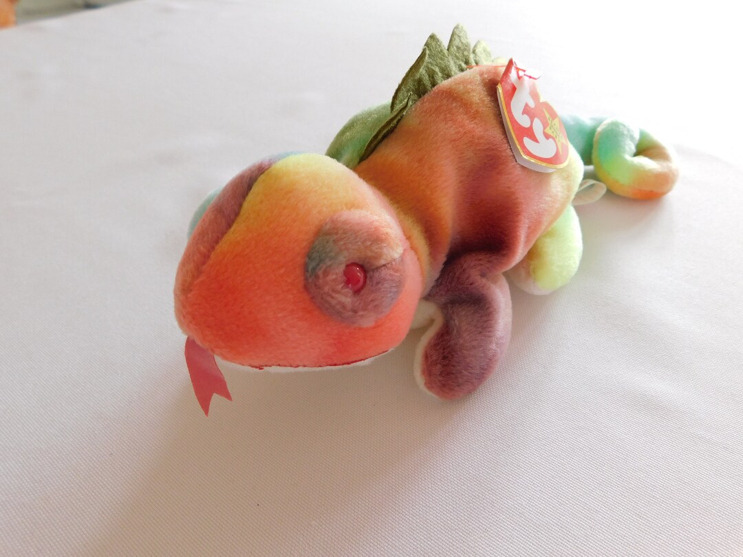 TY Iggy and Rainbow Beanie Babies, Collectible Beanie Baby - Etsy