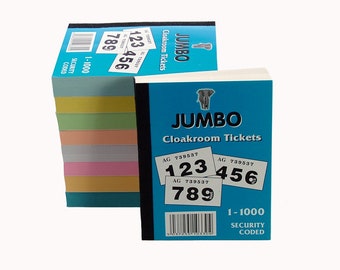 Bingo Game X 150 Single Ticket Card Flyer Pads Book 25 Sheet - Etsy