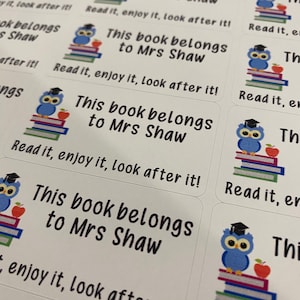 This Book Belongs to Stickers// This Book Belongs to Labels, Teacher ...