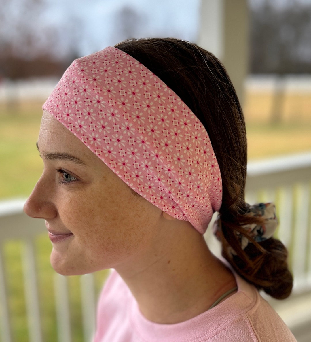 Adult Headband, Daisy Devotion, Headbands for Women, Wide Headbands, Yoga Headbands, Workout ...