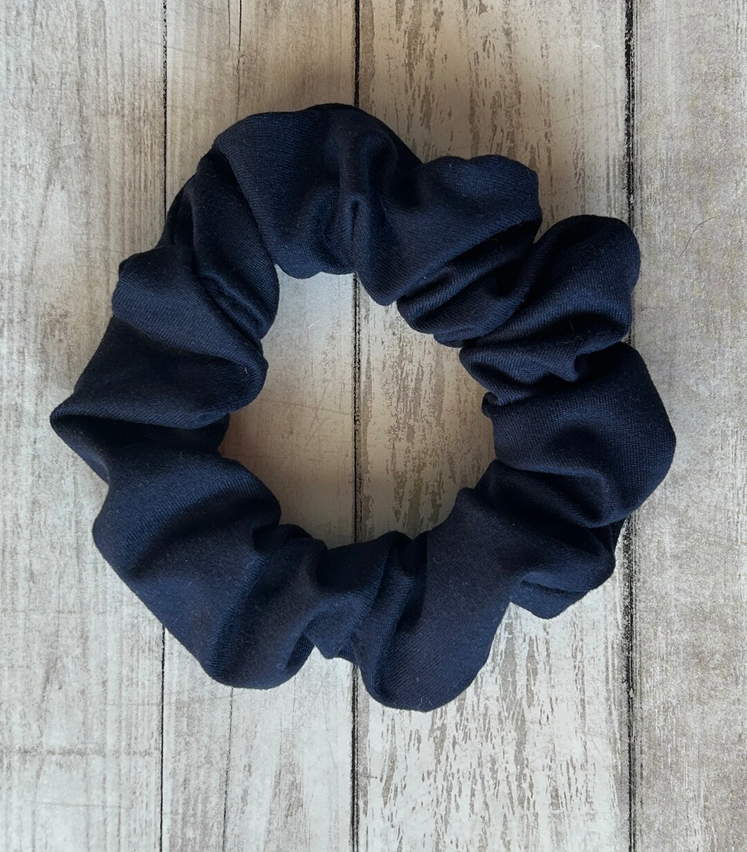 Scrunchie Navy Jones Locker Hair Tie - Etsy