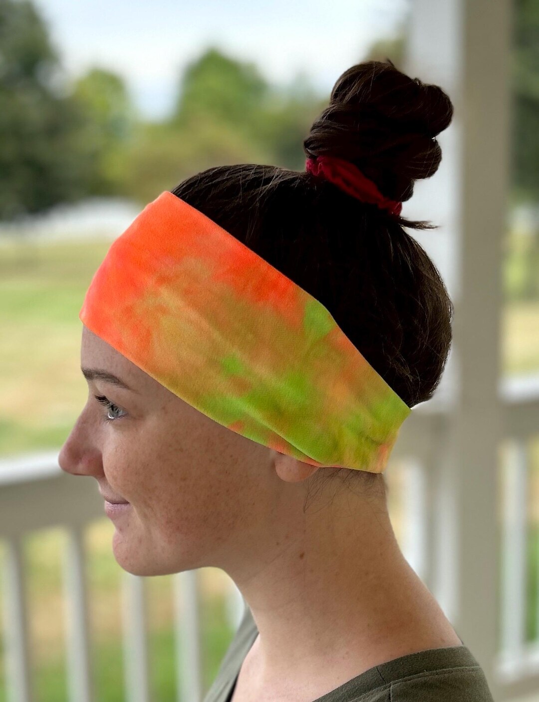 Adult Headband, Beach Days, Headbands for Women, Tie-dye Headband, Wide ...