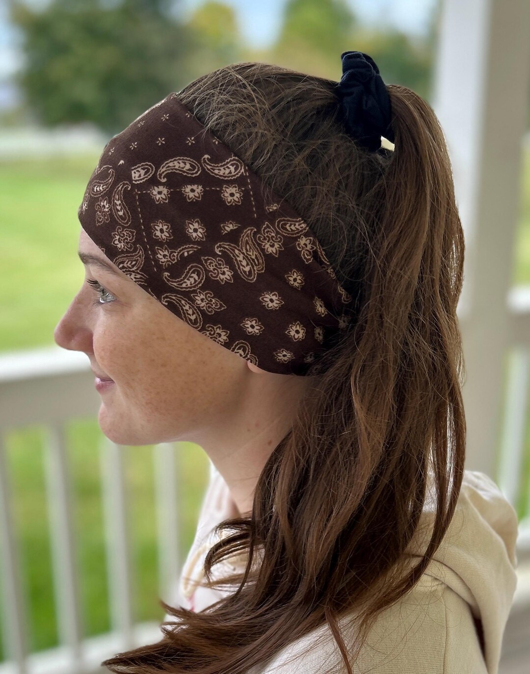 Adult Headband, Expresso Bandit, Headbands for Women, Wide Headbands ...