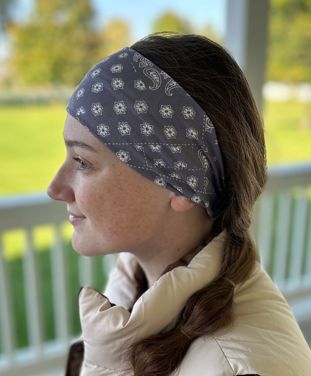 Adult Headband, Purple Bandit, Headbands for Women, Wide Headbands ...