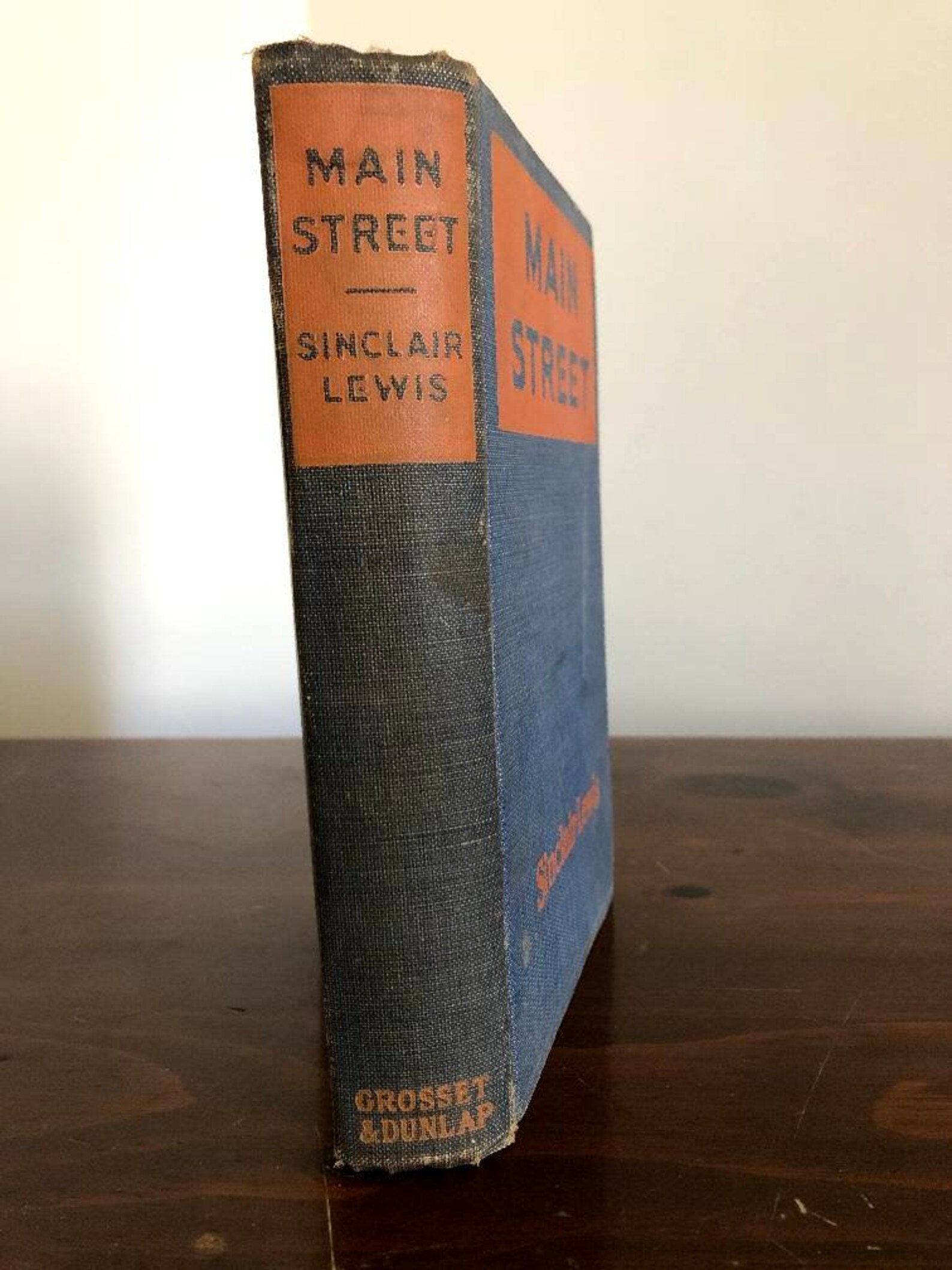 Main Street - Sinclair Lewis Vintage Book - Etsy