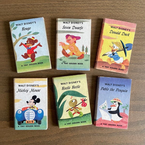 Tiny Golden Book - Etsy