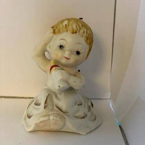 Vintage Porcelain Baby figurine | Etsy