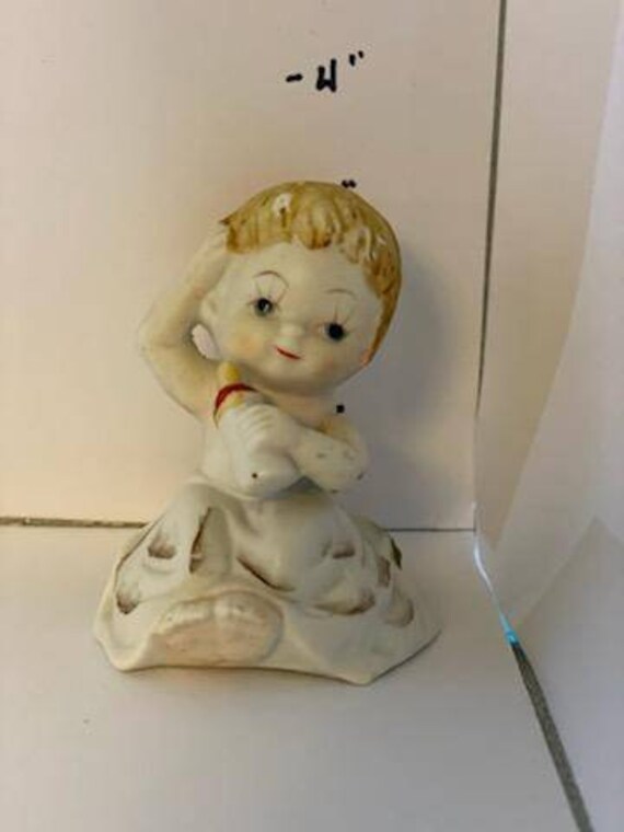 Vintage Porcelain Baby figurine | Etsy