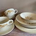 Vintage Golden Wheat Pattern China Piece Set Made in USA - Etsy