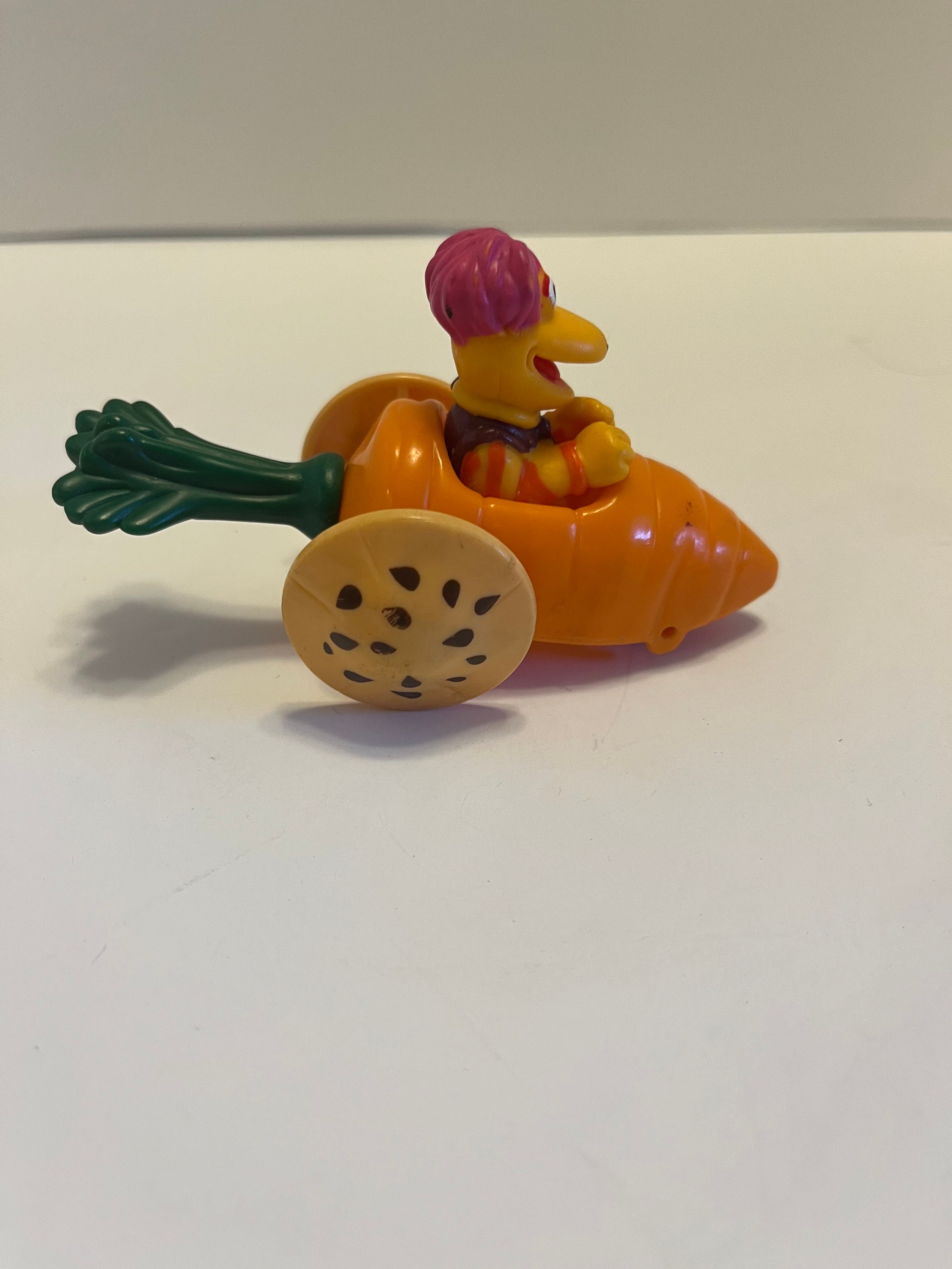 1998 Mcdonalds Gozo 4” Fraggle Rock in Orange Carrot Car | Happy Meal ...