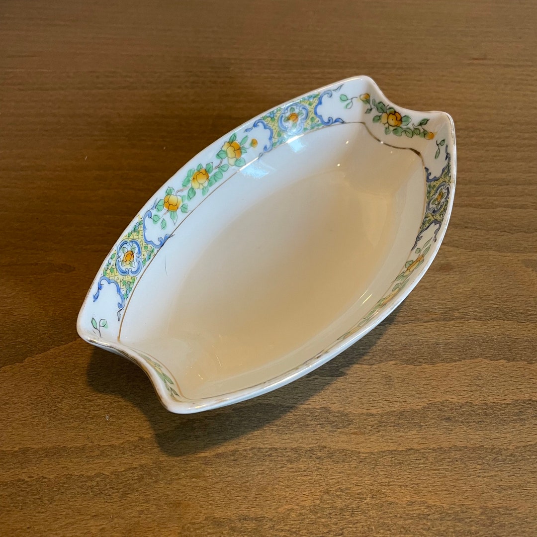 Vintage Nippon Hand Painted Dish - Etsy