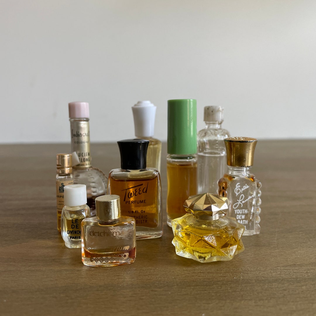 Assortiment de parfums et Colognes vintage Mini-bouteilles Parfums et fragrances - Etsy France