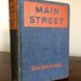 Main Street - Sinclair Lewis Vintage Book - Etsy