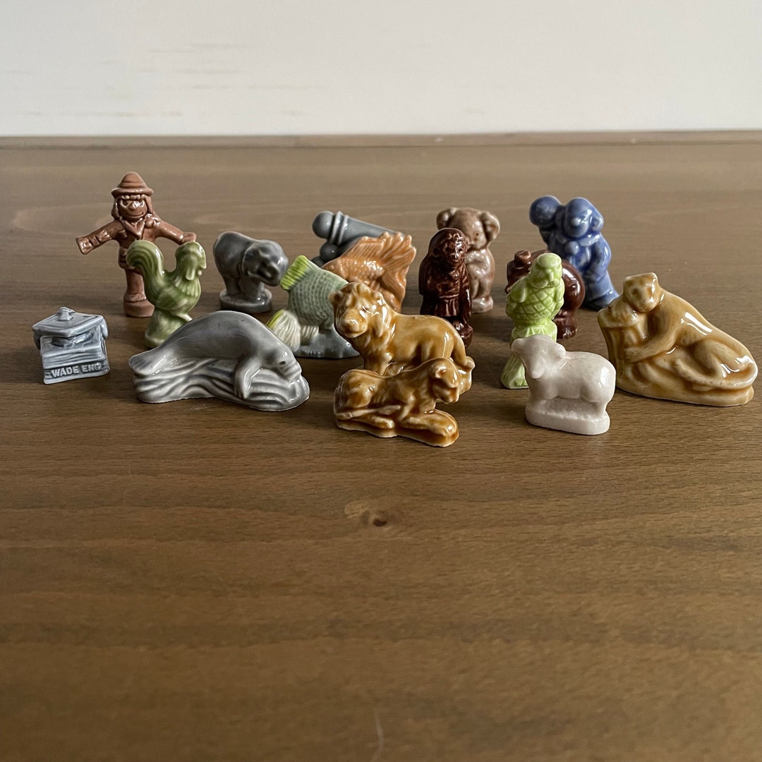 Assorted Vintage Wade England Miniature Figurines | Match Strikers ...