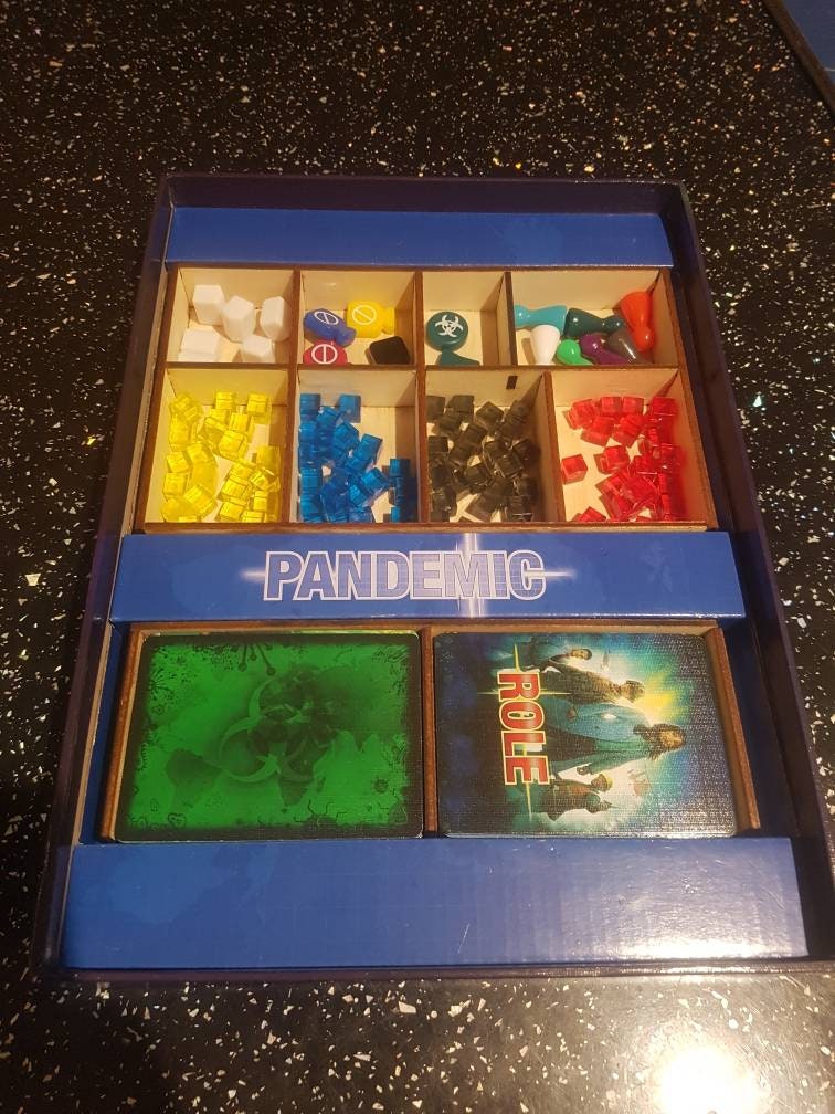 Pandemic Box Organiser for Components and Cards Fan Made - Etsy