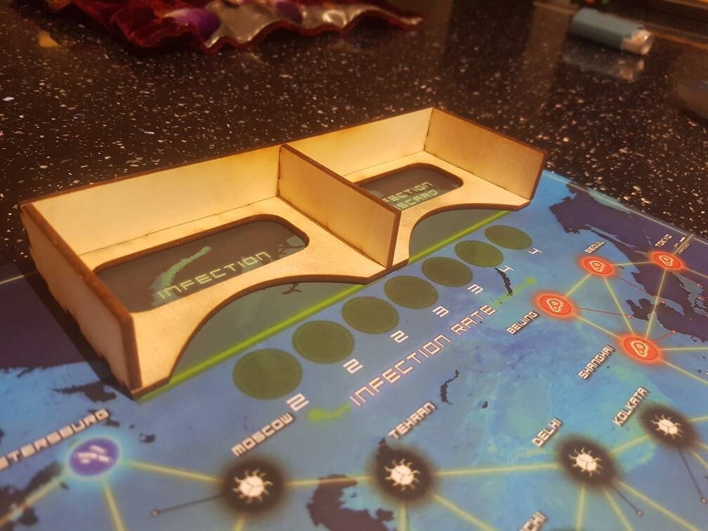 Pandemic Box Organiser for Components and Cards Fan Made - Etsy