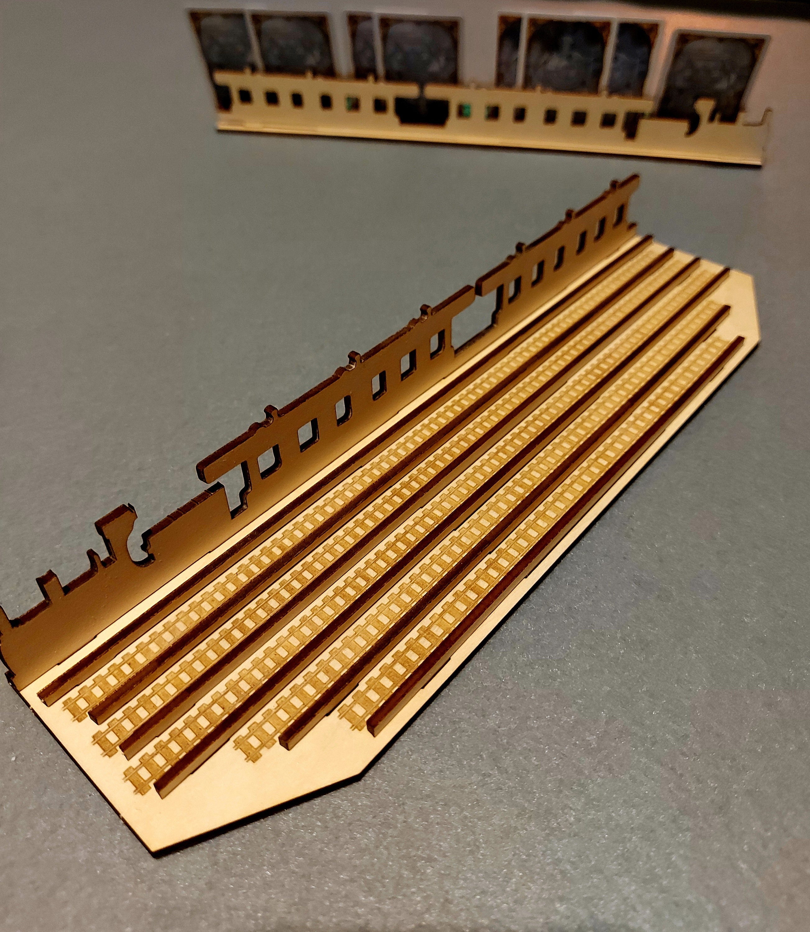 Ticket to Ride Fan Made Card and Train Holder - Etsy