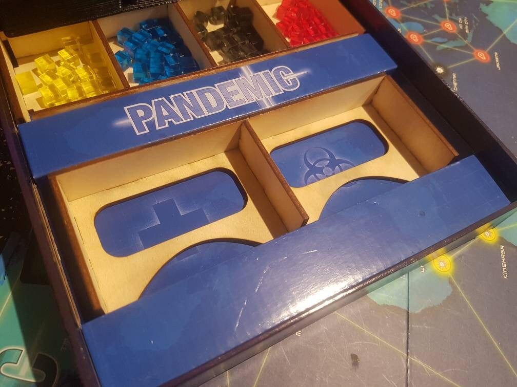 Pandemic Box Organiser for Components and Cards Fan Made - Etsy