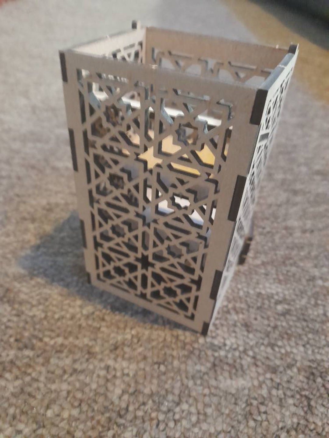 Geometric Hinged Folding/locking Dice Tower Pattern 6 - Etsy