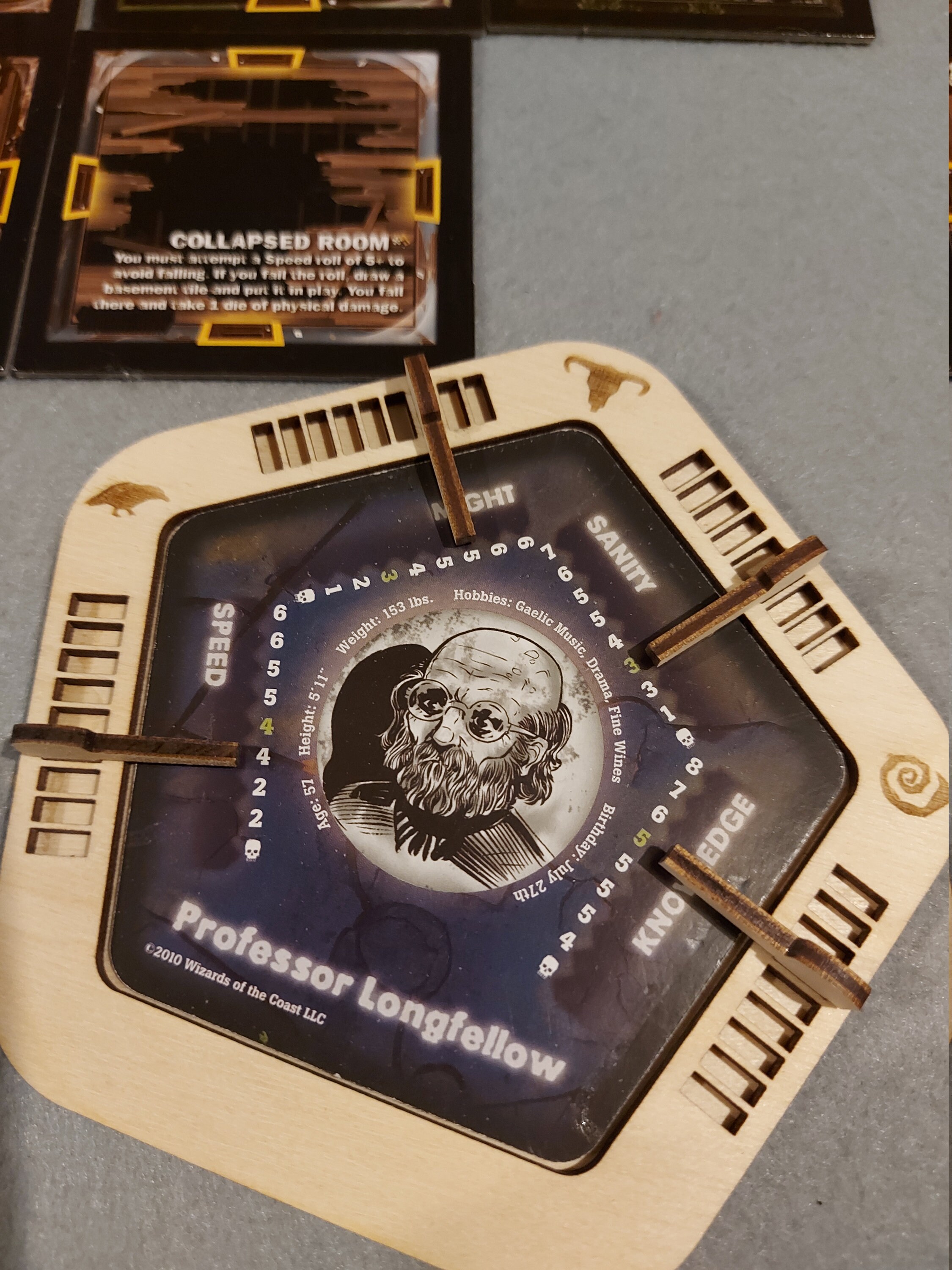 Character Card Trait Tracker Player Aid SET of 6 - Etsy