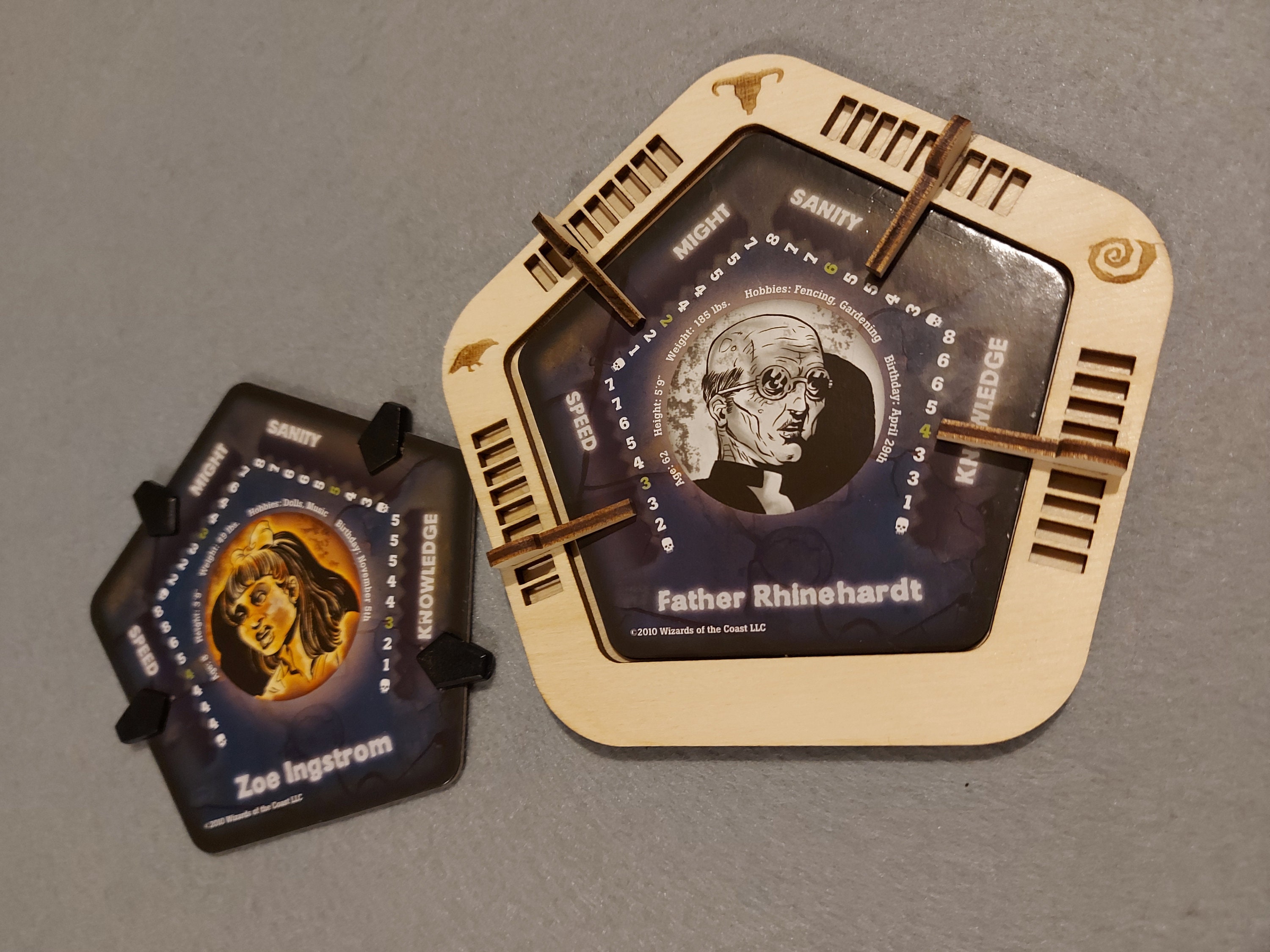 Character Card Trait Tracker Player Aid SET of 6 - Etsy