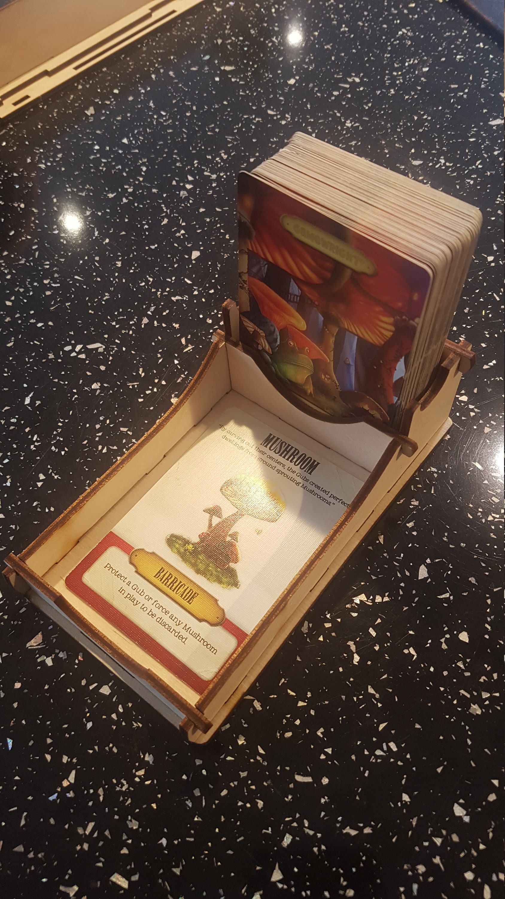 Portable and Collapsable Card/deck and Discard Holder | Etsy UK