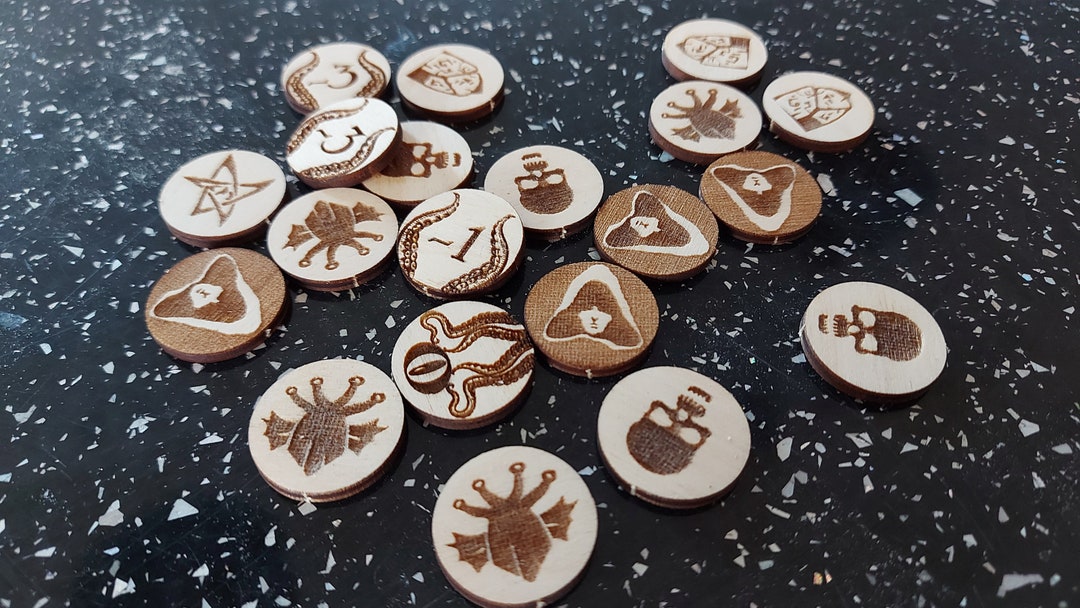 Arkham Horror Chaos Tokens - Fan Made - Etsy