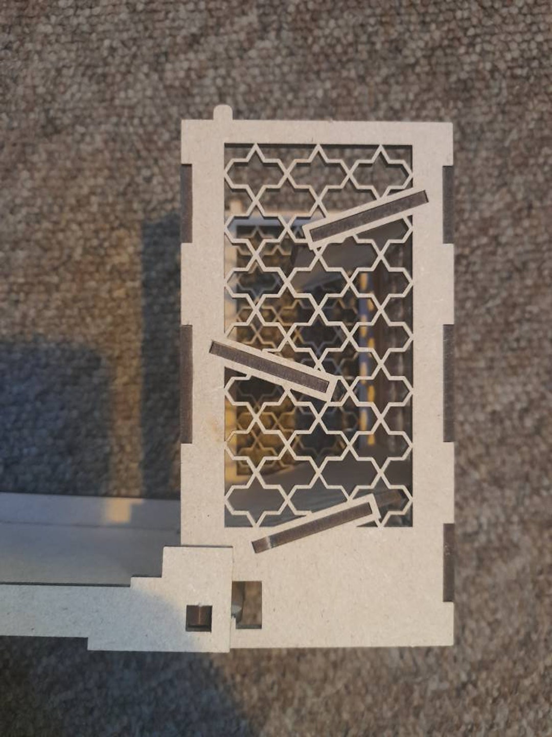 Geometric Hinged Folding/locking Dice Tower Pattern 1 DIGITAL DOWNLOAD ...