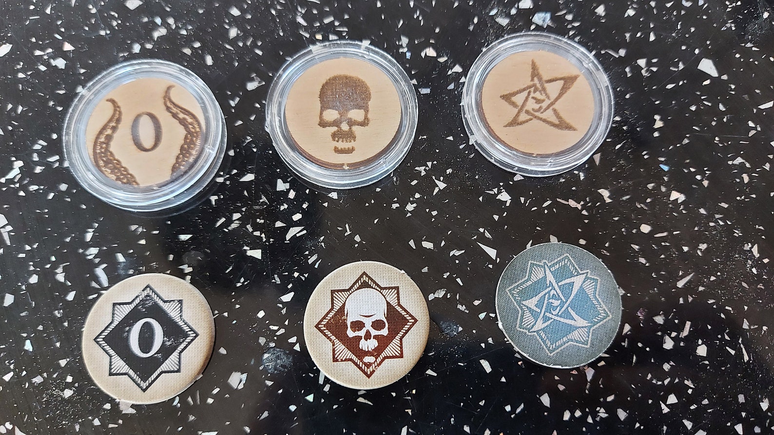 Arkham Horror Chaos Tokens Fan Made - Etsy UK