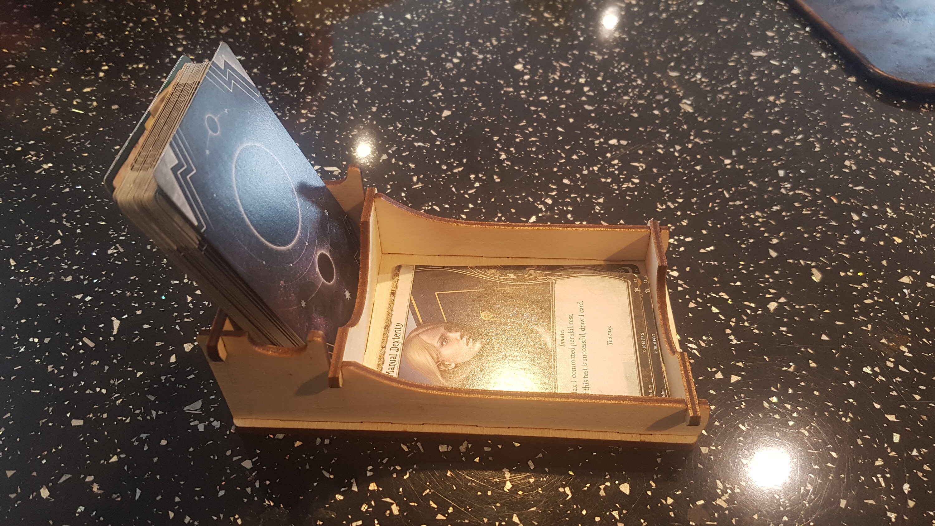 Portable and Collapsable Card/deck and Discard Holder | Etsy UK