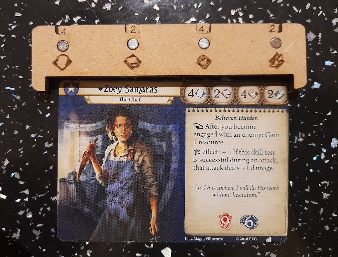 Investigator Stat Tracker Arkham Horror Style, Fan Made. - Etsy