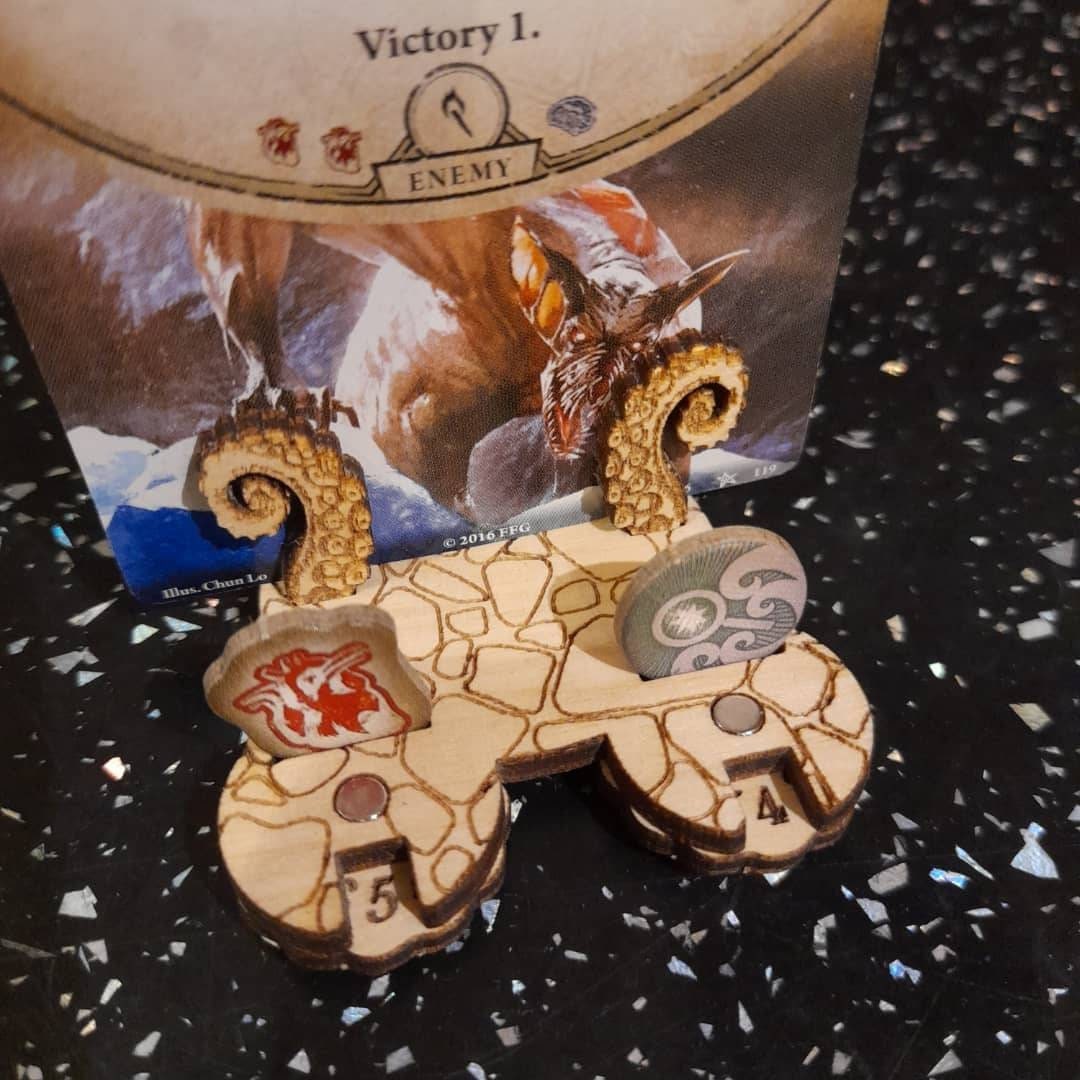 Arkham Horror Enemy Stands and Stat Tracker - Etsy