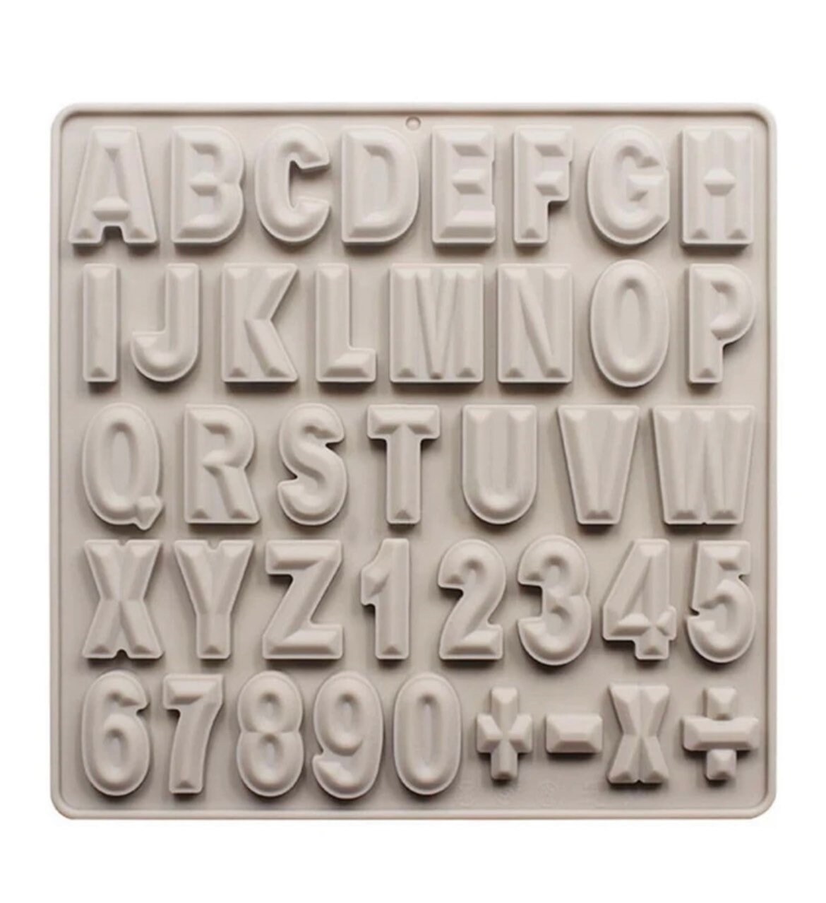 Classic Fondant Letter Mold - Etsy