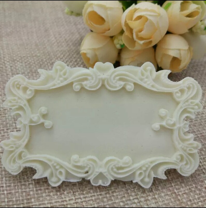 Mini Fancy Frame Mold - Etsy